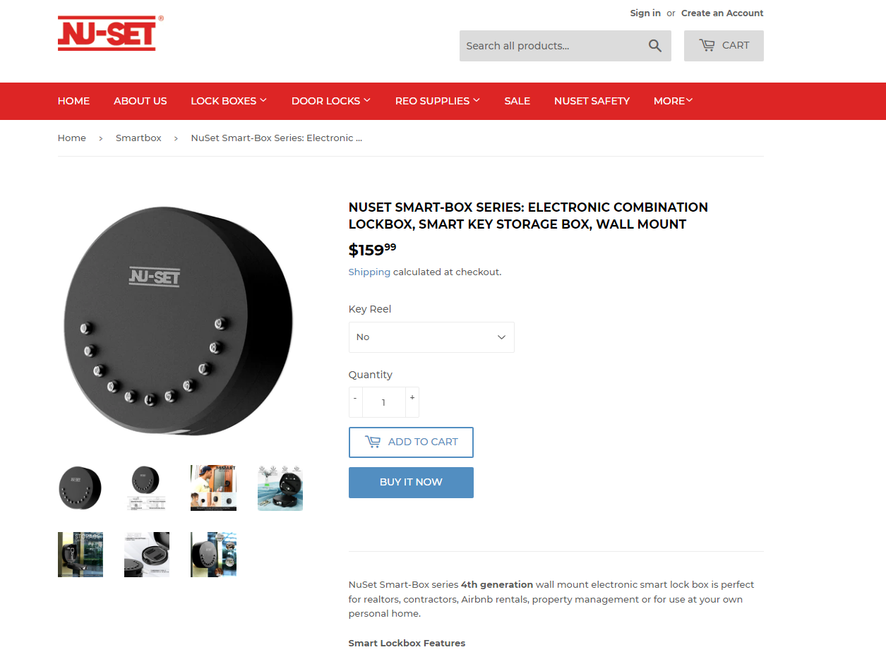 DISTRIBUTOR | NU-SET LOCK | THE UNITED STATES | SMART KEYBOX K12 & K12 ...